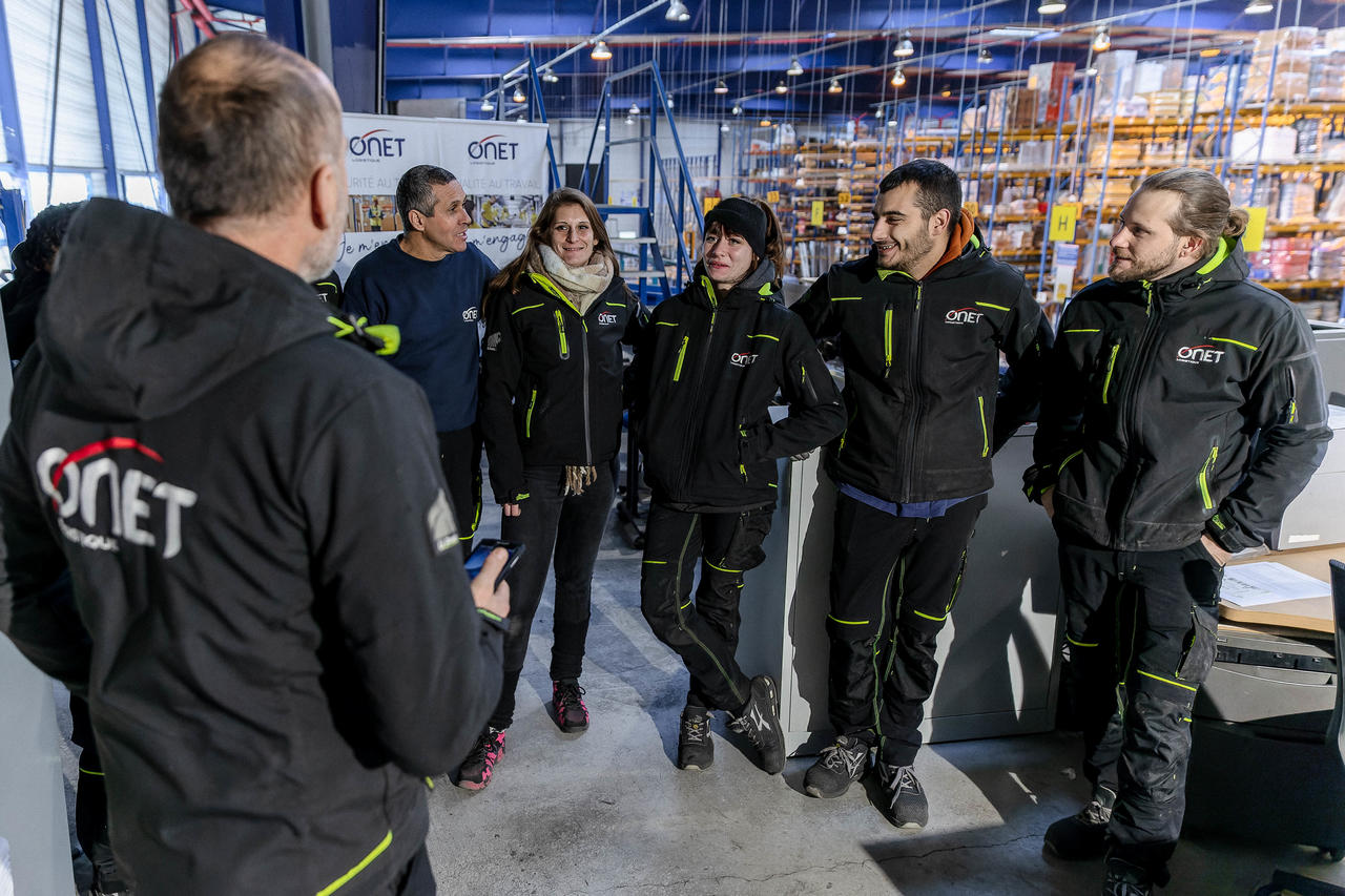 Fiche Métier - Chef d'équipe logistique - Groupe Onet